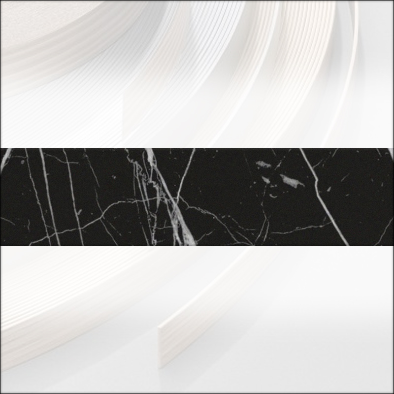 Kant traka PVC ( 6019 ) – Toros Black Marble 22x1mm | Artinvest - okov ...